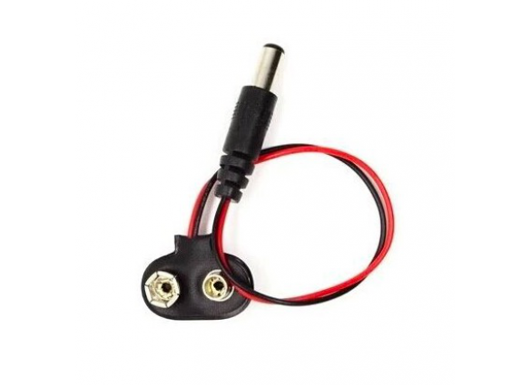 BKMSHOP - Linh kiện điện tử tại Đà Nẵng - Đế pin 9V kèm jack